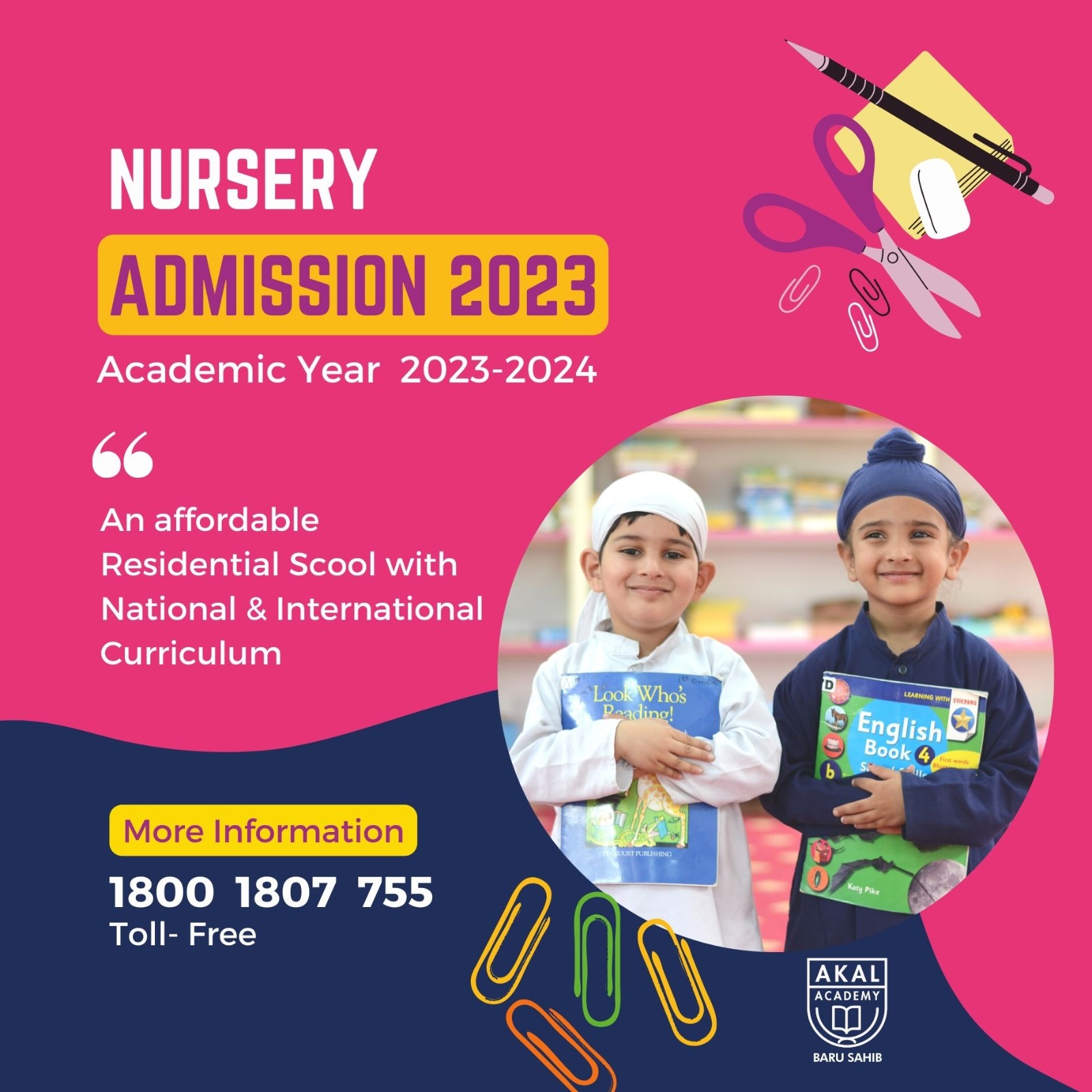 Akal Academy Baru Sahib - IB(PYP) & CAMBRIDGE